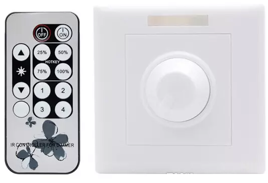 SALE! Triac Dimmer 120v (200w Max Load) Remote Control and Manual Oper ...